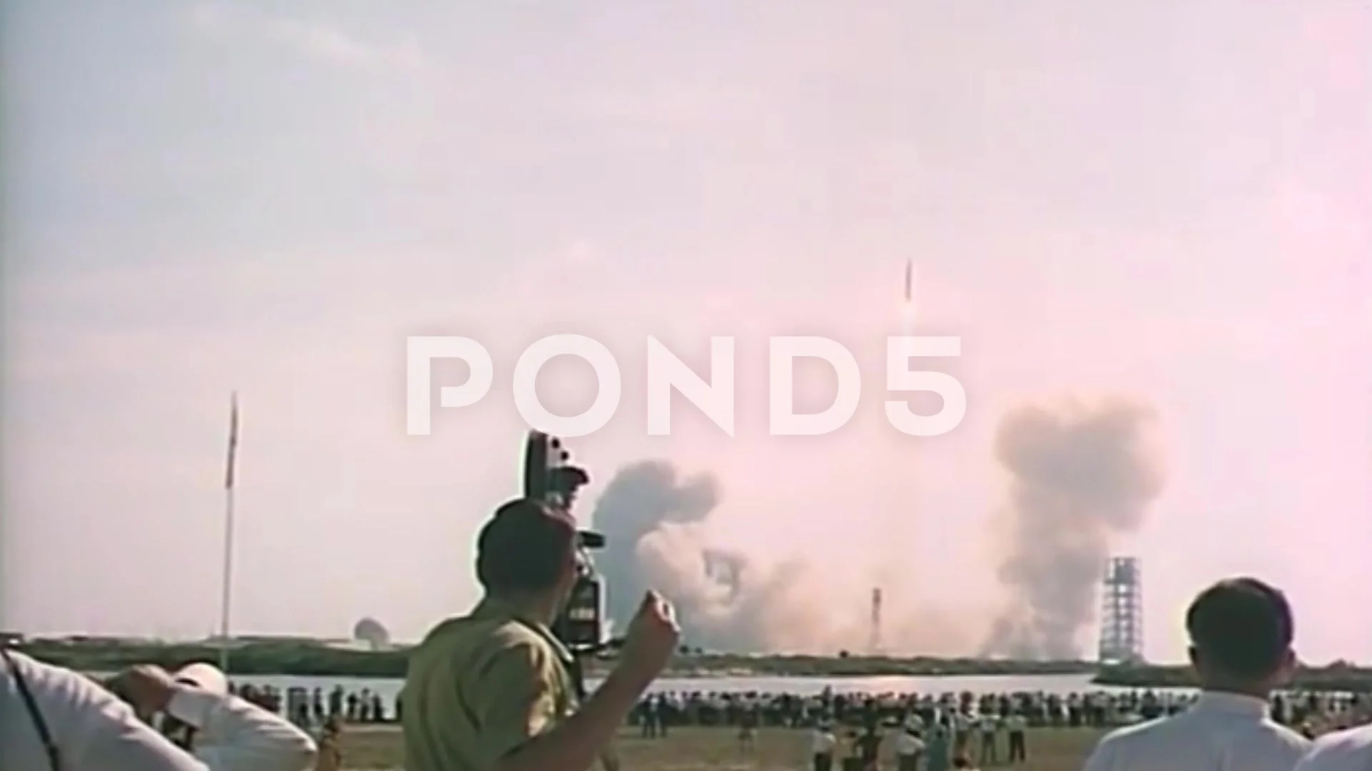 Apollo Launch Crowd