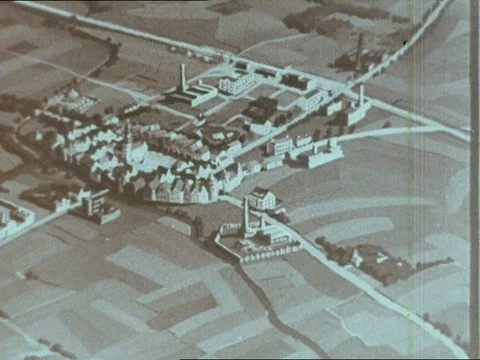 1969-Urban Planning / Model / Germany / ... | Stock Video | Pond5