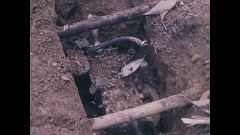 1970 US army - Weapon on the ground | Stock Video | Pond5