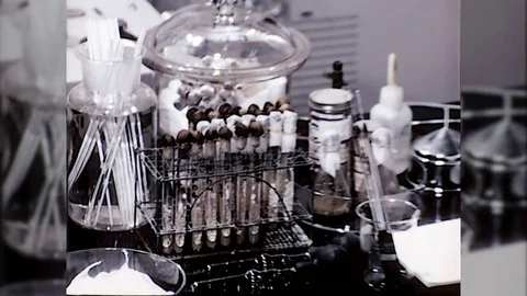 1970s Asian People Research Science Labo... | Stock Video | Pond5