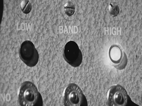 1970s Control Panel Blinking Flashing Li... | Stock Video | Pond5