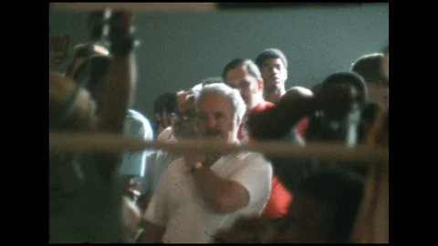 Boxing Match Crowd Stock Footage ~ Royalty Free Stock Videos | Pond5
