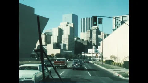 1970s Dallas Texas, retro film footage s... | Stock Video | Pond5