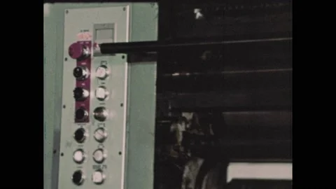 Man Printing Machines Button Stock Video Footage | Royalty Free Man ...