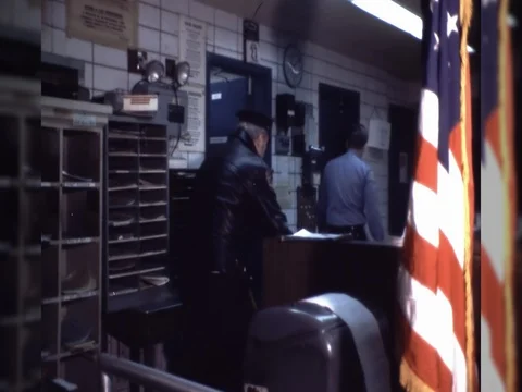 1970s Police Evidence at Station Crime S... | Stock Video | Pond5
