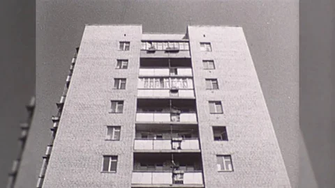 1970s Soviet Style Block Apartments Kyiv... | Stock Video | Pond5
