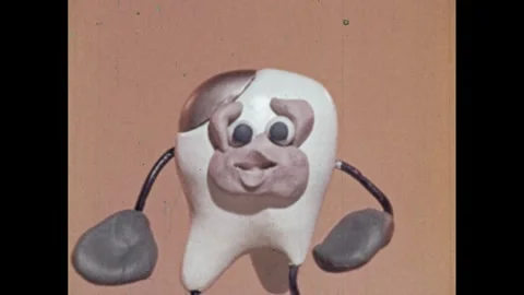 1970s: Stop-motion Animation - Anthropom... | Stock Video | Pond5