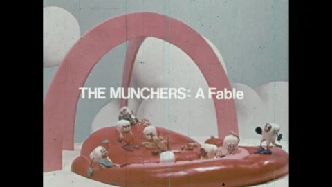 1970s: Stop-motion Animation - anthropom... | Stock Video | Pond5