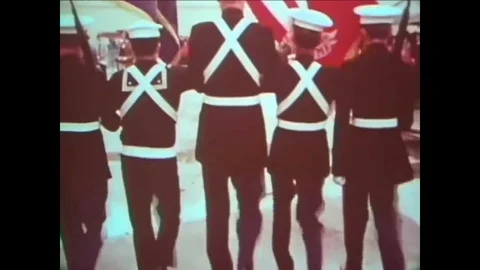 1974 - The a US Navy's first hydrofoil i... | Stock Video | Pond5