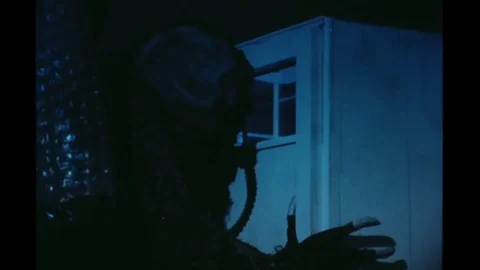 1976 - In this horror film, a giant mons... | Stock Video | Pond5