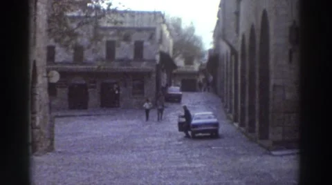 1976: a kid throwing newspaper out in th... | Stock Video | Pond5