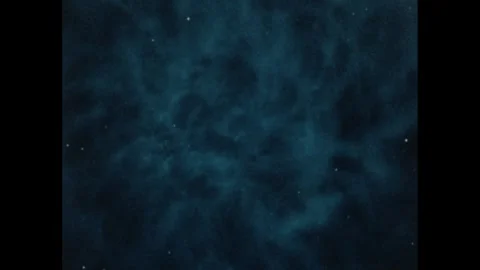 1980s: Comet orbiting through the solar ... | Stock Video | Pond5