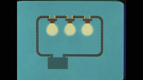 Electrical Current Flow Animation