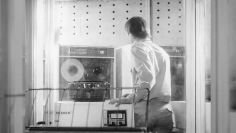 1980s Soviet Early Giant Mainframe Compu... | Stock Video | Pond5