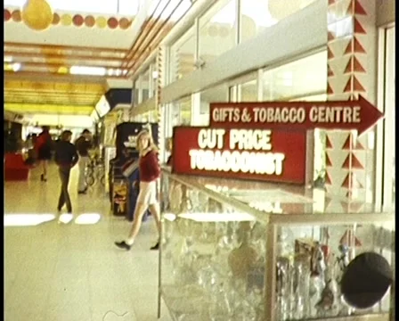 (1982, Australia) CRANBOURNE PARK SHOPPI... | Stock Video | Pond5