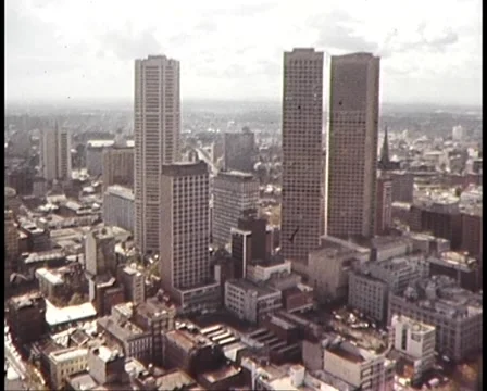 (1982) Melbourne City, Australia (Archiv... | Stock Video | Pond5