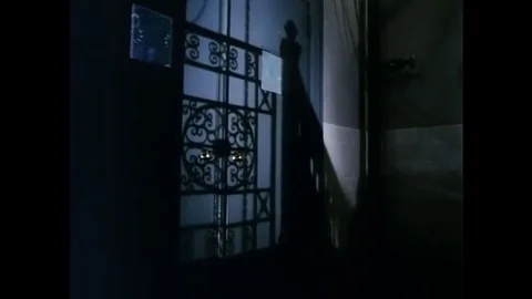 1988 - In this horror film, a woman is h... | Stock Video | Pond5