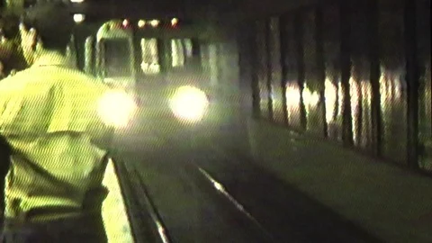 1990 Archival VHS New York City Subway | Stock Video | Pond5