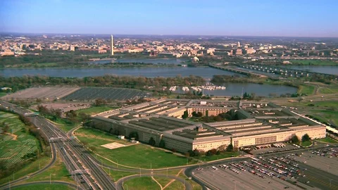 Pentagon Aerial Stock Videos – Royalty-Free HD & 4K Videos | Pond5