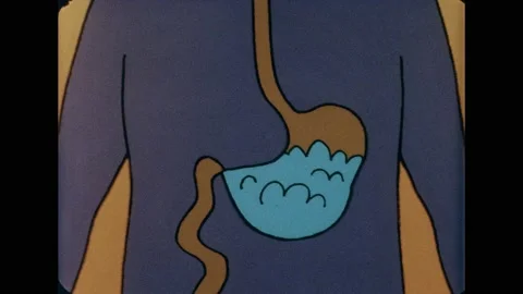 1990s: Animation - Amorphous alien point... | Stock Video | Pond5