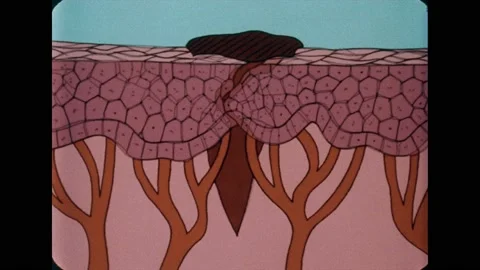 Wound Healing Illustration Stock Video Footage | Royalty Free Wound ...