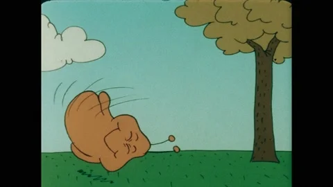 1990s: Cartoon alien talking, floating, ... | Stock Video | Pond5