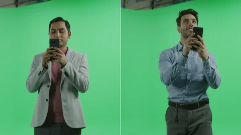2-in-1 Green Screen Collage: Two Separat... | Stock Video | Pond5