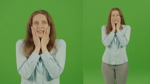 2-in-1 Split Green Screen Montage. Prett... | Stock Video | Pond5