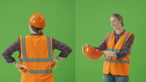 2-in-1 Split Green Screen Collage:Young ... | Stock Video | Pond5