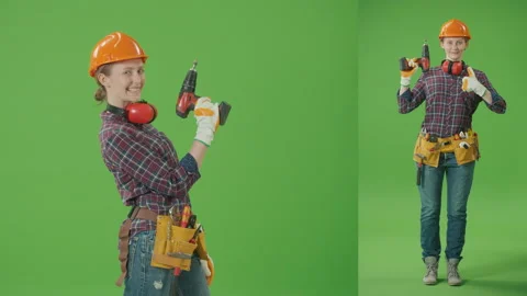 2-in-1 Split Green Screen Collage: Confi... | Stock Video | Pond5