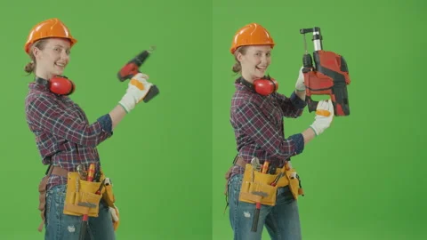 2-in-1 Split Green Screen Collage:Young ... | Stock Video | Pond5