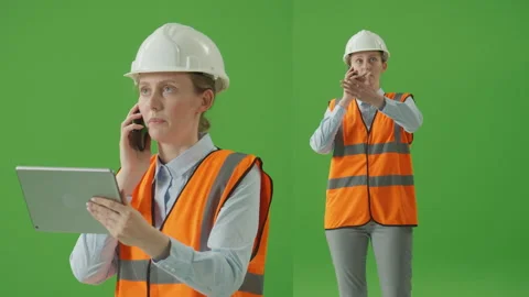 2-in-1 Split Green Screen Collage: Young... | Stock Video | Pond5