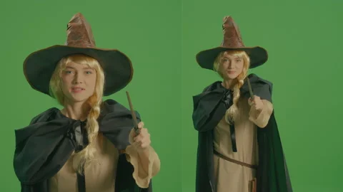 Green Screen Magic Effects Stock Video Footage | Royalty Free Green ...