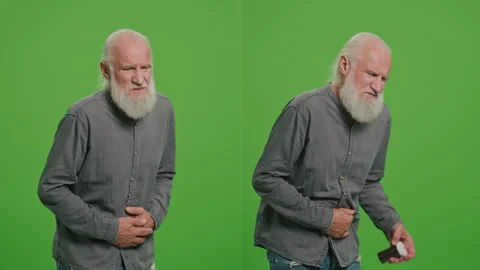 2-in-1 Split Green Screen Montage. Portr... | Stock Video | Pond5