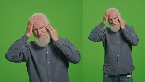 2-in-1 Split Green Screen Montage. Portr... | Stock Video | Pond5