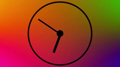 2 animated clock animation. clock animat... | Stock Video | Pond5