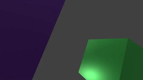 2 box cube 3DCG animation motion graphic... | Stock Video | Pond5