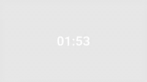 2 minutes countdown timer animation wit... | Stock Video | Pond5