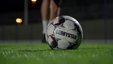 Foot Kick Ball Stock Video Footage | Royalty Free Foot Kick Ball Videos ...