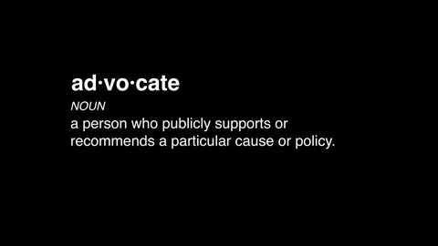 20 advocate definition animation black b... | Stock Video | Pond5