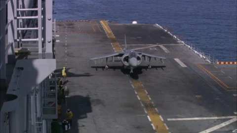 2000s Atlantic Jet Lifts Off from Flight... | Stock Video | Pond5