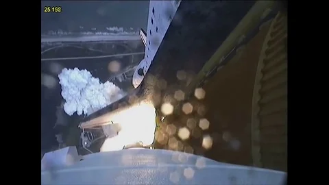 2011 - As the STS-135 Space Shuttle Atla... | Stock Video | Pond5