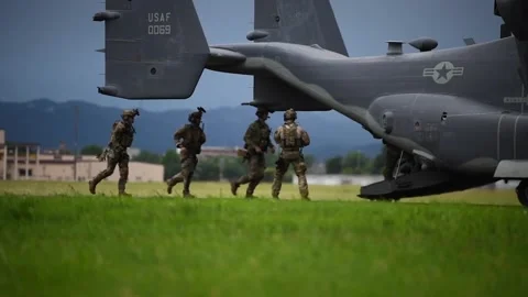 2020 Special operations soldiers practic... | Stock Video | Pond5