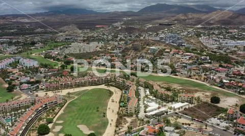 Photograph: 2020:LOS CABOS MEXICO.Suburban City Sprawls From The ...