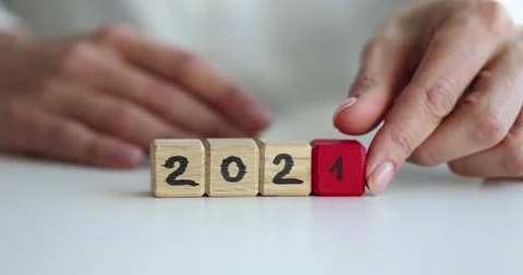 New Year Blocks Stock Videos – Royalty-Free HD & 4K Videos | Pond5