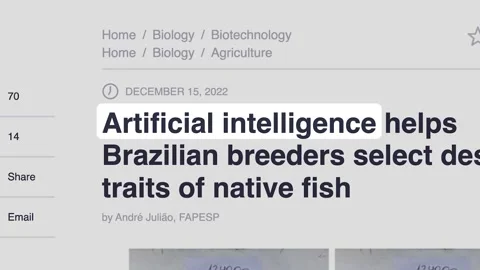 2022: Artificial Intelligence Headlines ... | Stock Video | Pond5