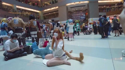 2022 Rainbow Gala cosplay event at Kowlo... | Stock Video | Pond5