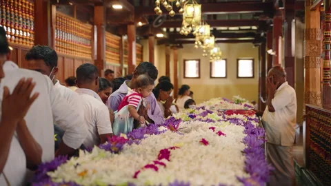 2023-06-01 - Kandy, Sri Lanka. Sri Dalad... | Stock Video | Pond5