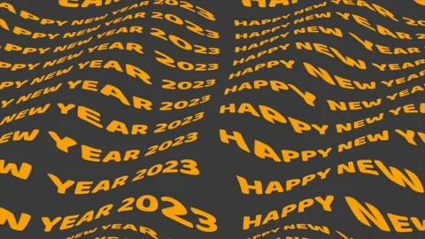 2023 animated text video background with... | Stock Video | Pond5