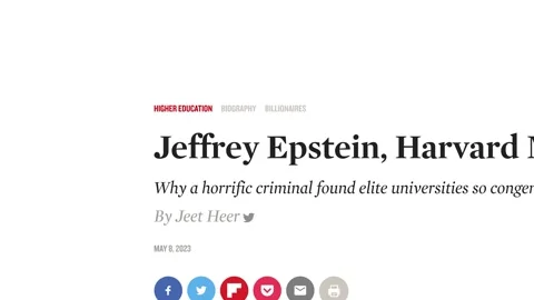 2023: Jeffrey Epstein Headlines Fast Seq... | Stock Video | Pond5